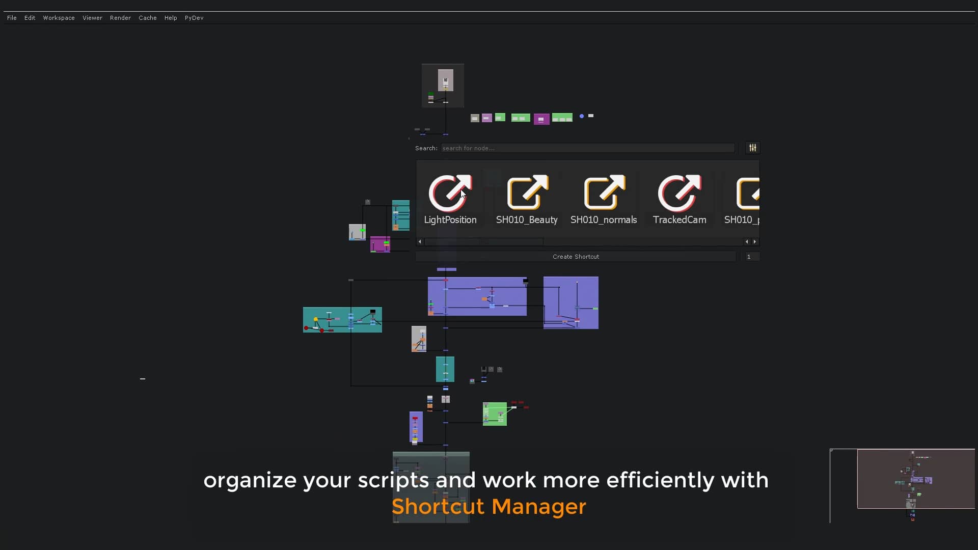 Nuke Shortcut Manager on Vimeo