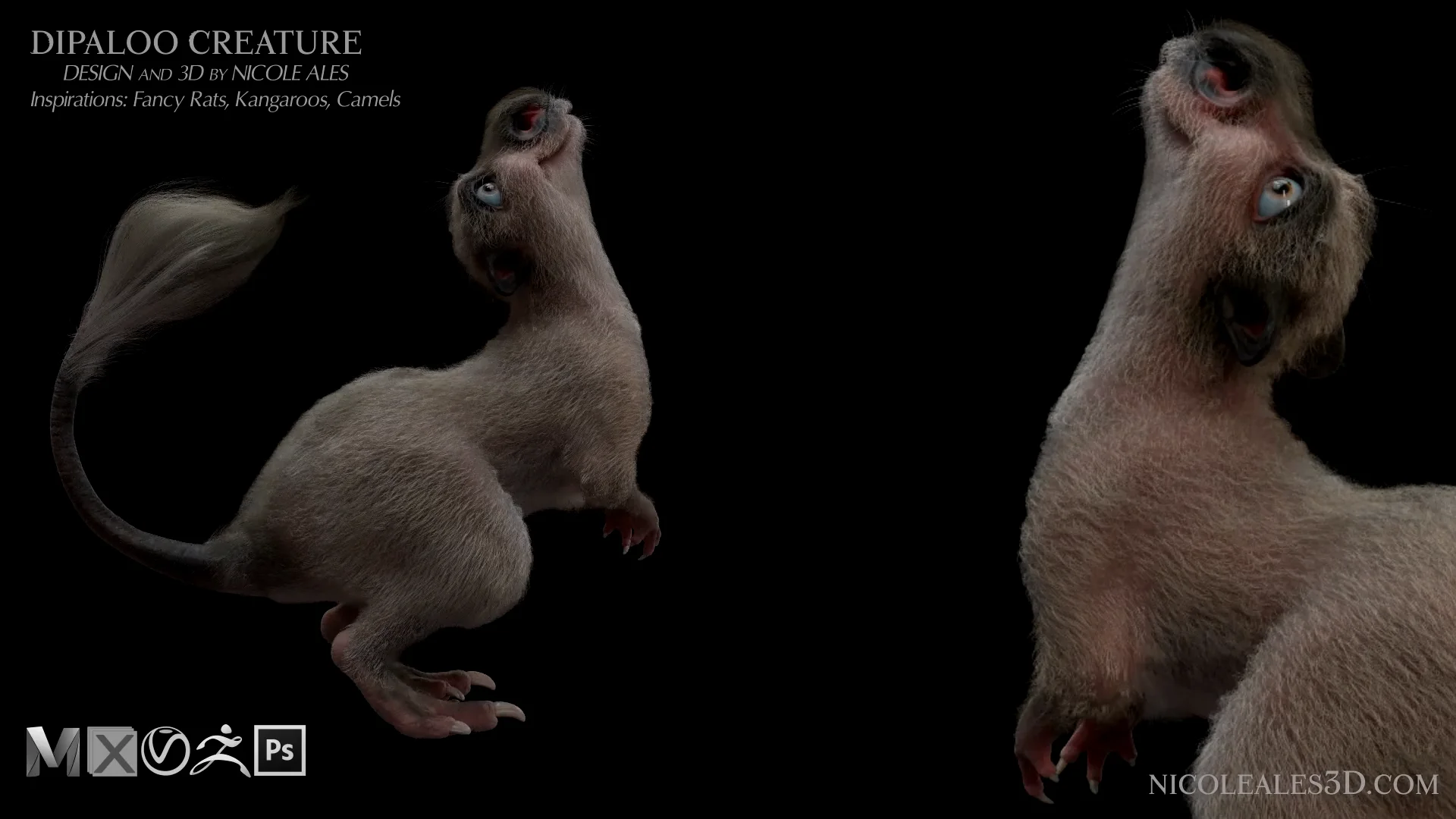 Dipaloo Creature Turnaround on Vimeo