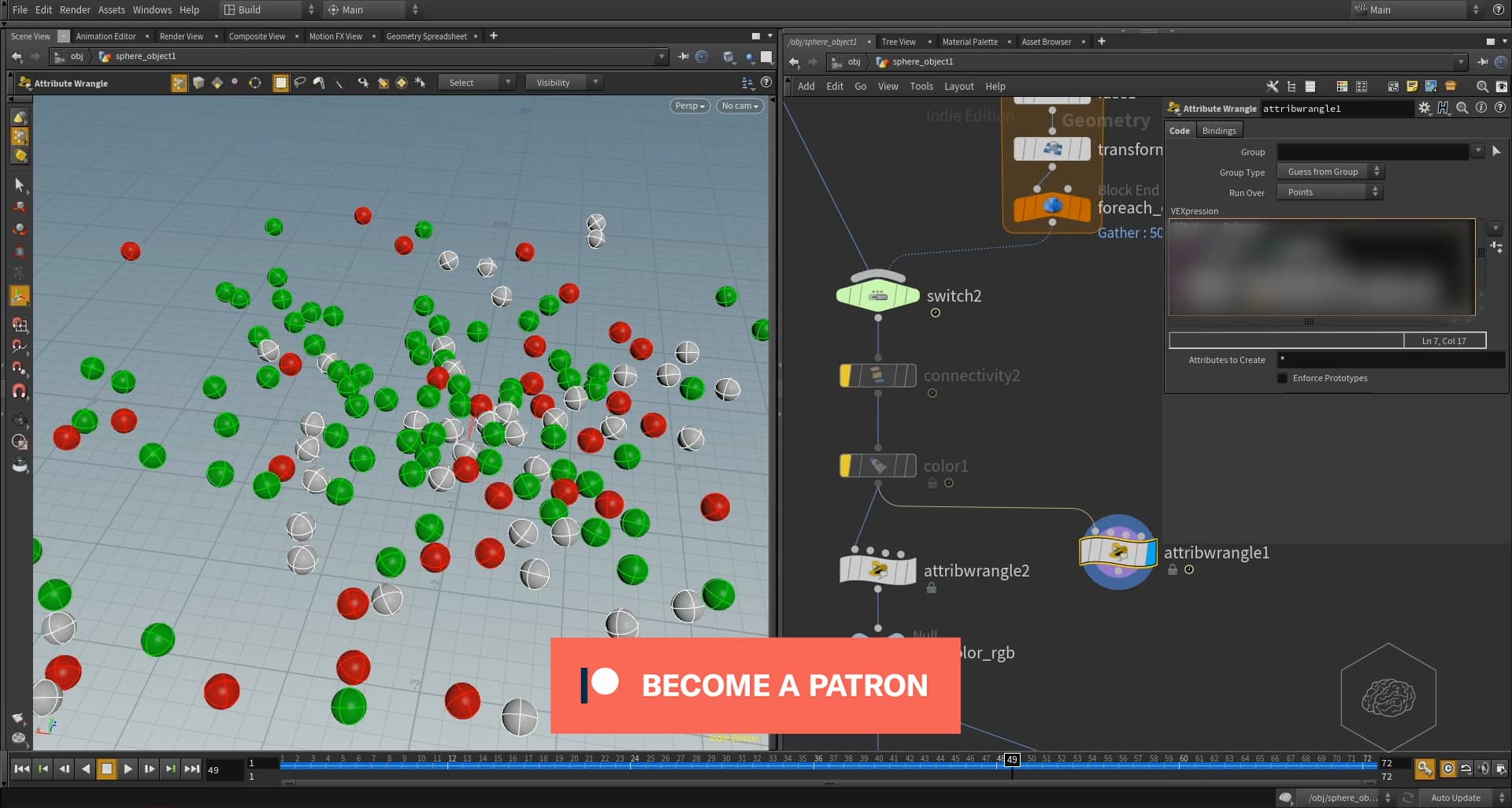 Patreon video 001 preview - Split RBD Simulation by color... on Vimeo
