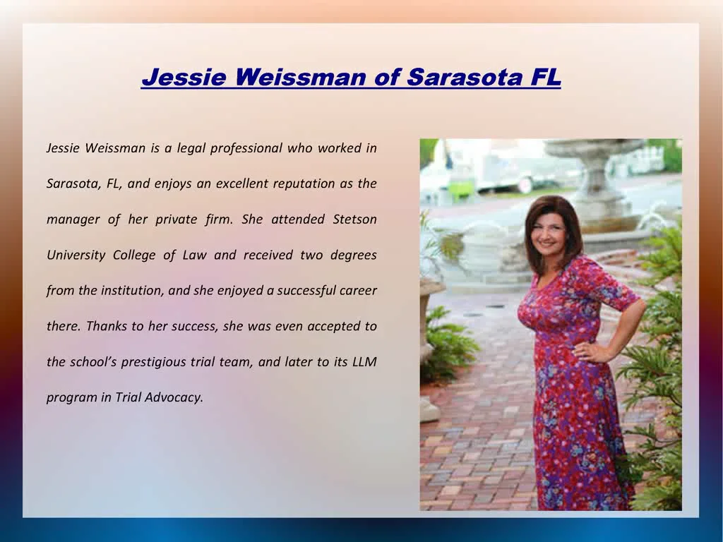 Jessie Weissman of Sarasota, FL-Teaching Advocacy on Vimeo