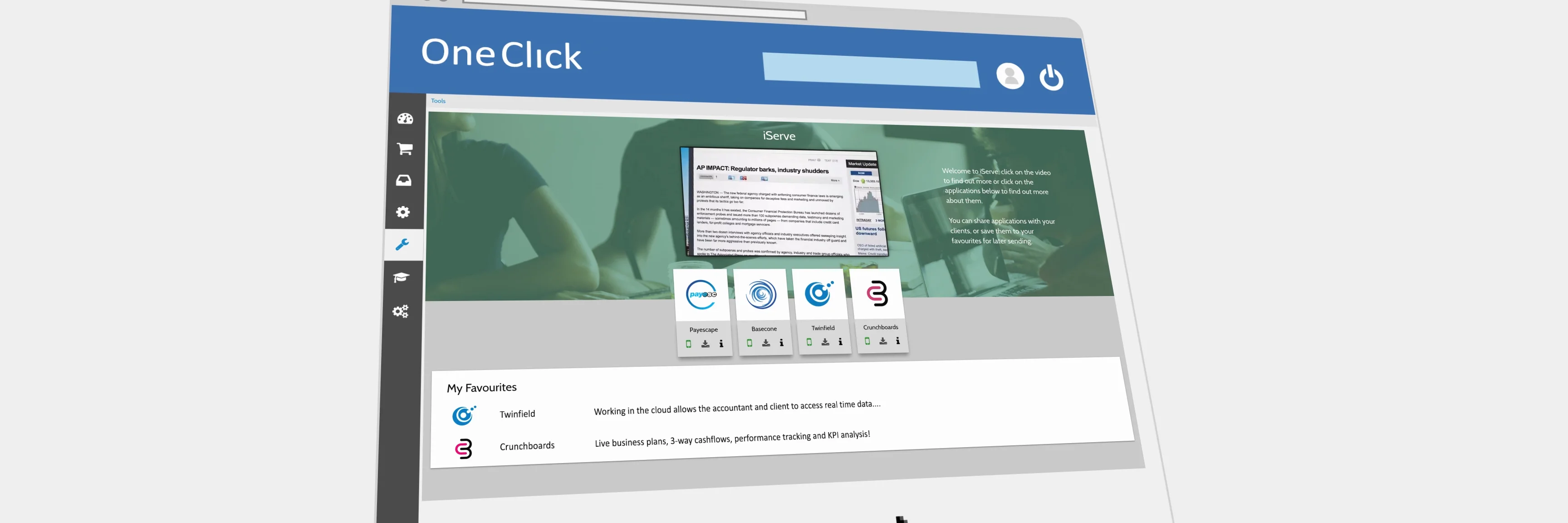 iServe in CCH OneClick on Vimeo