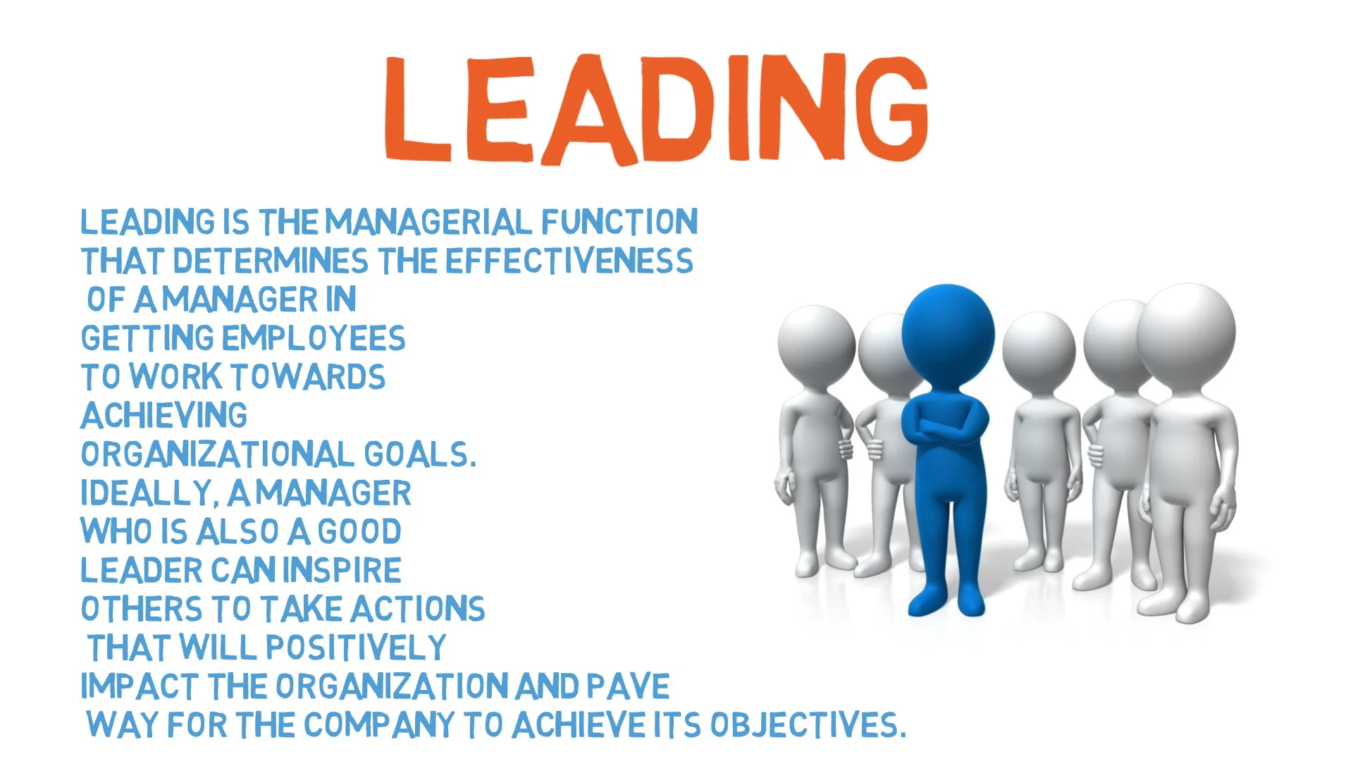 POLC Framework Organizing, Leading