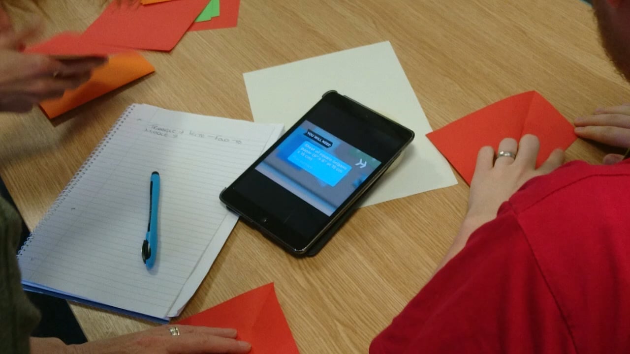 'Always Learning' origami exercise on Vimeo