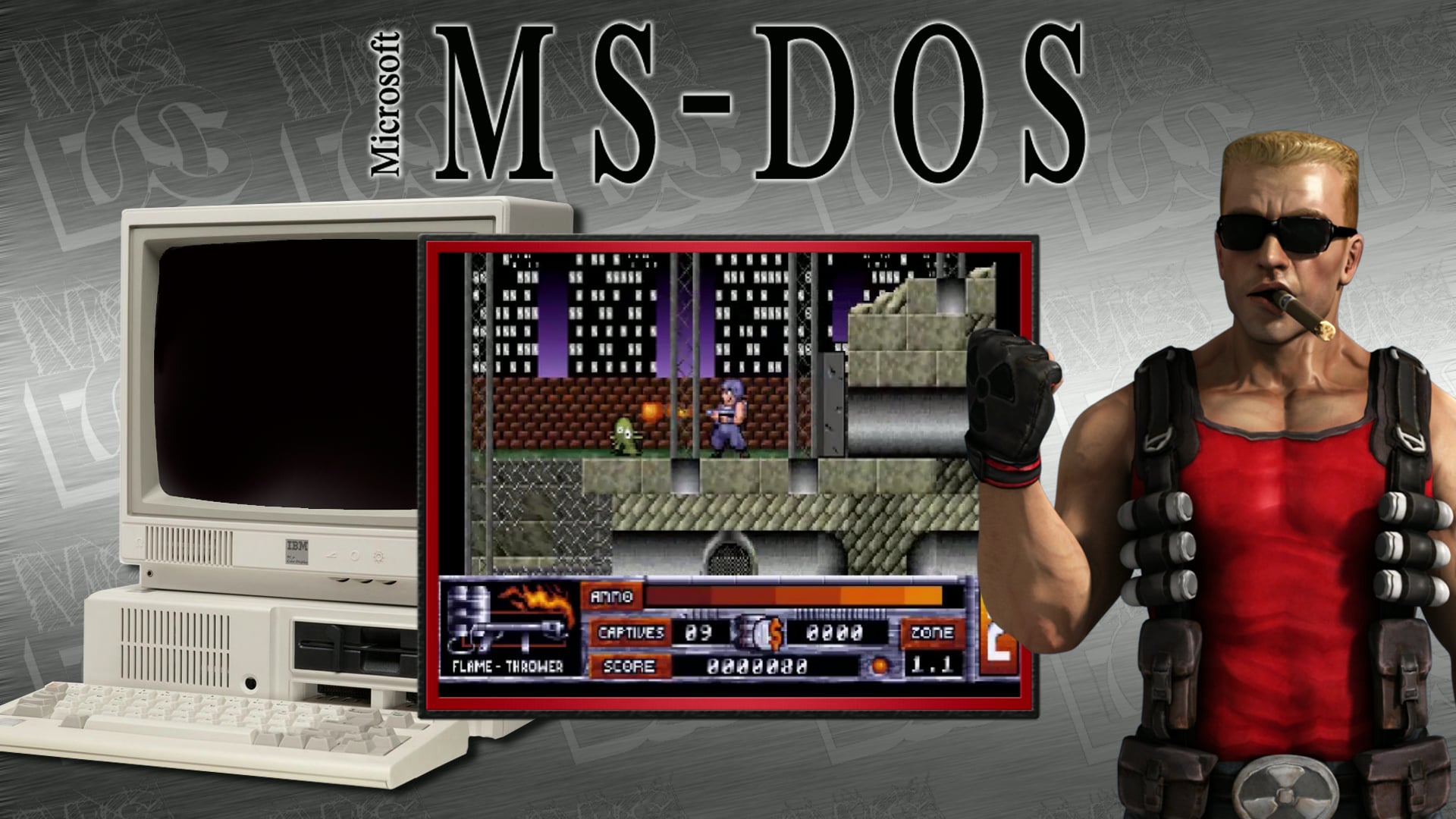 Microsoft MS-DOS - Unified 3D Duke Nukem (16x9)(HD) on Vimeo