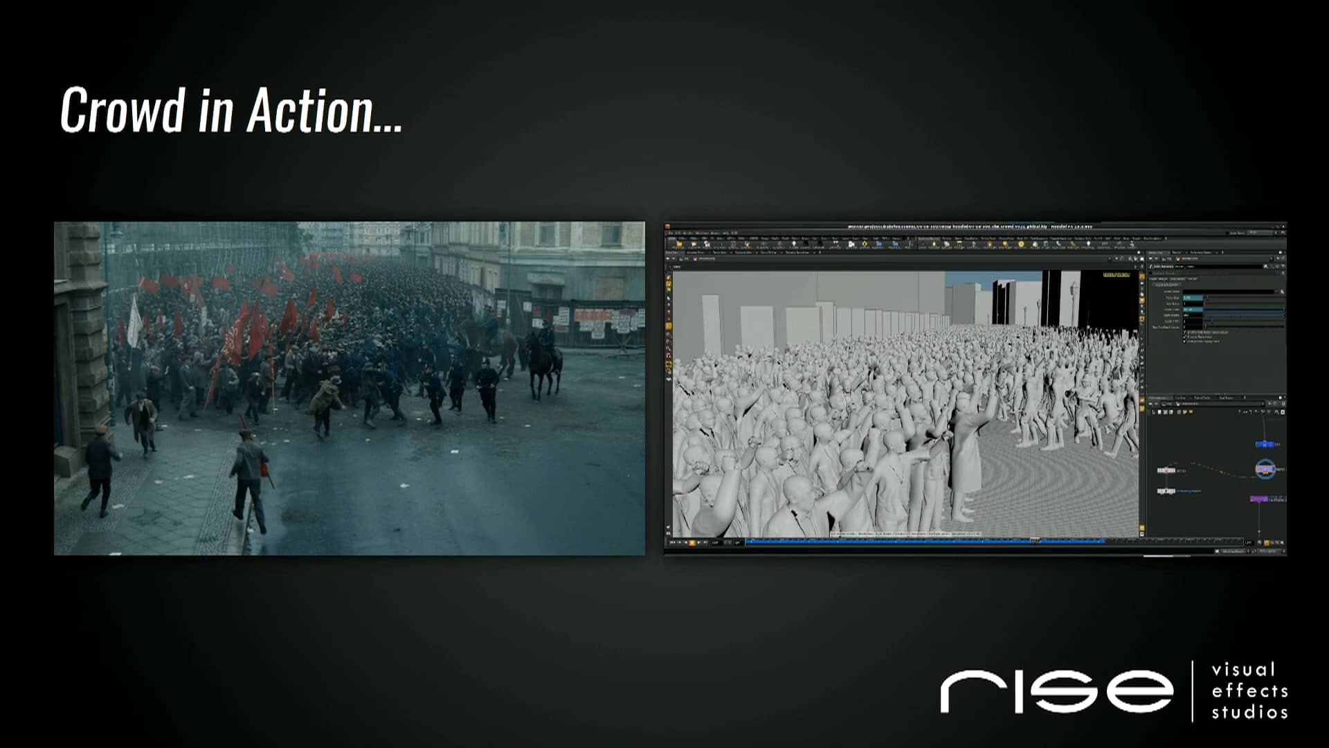 'Babylon Berlin' Crowd Simulation | Andreas Giesen | Houdini HIVE Annecy on Vimeo