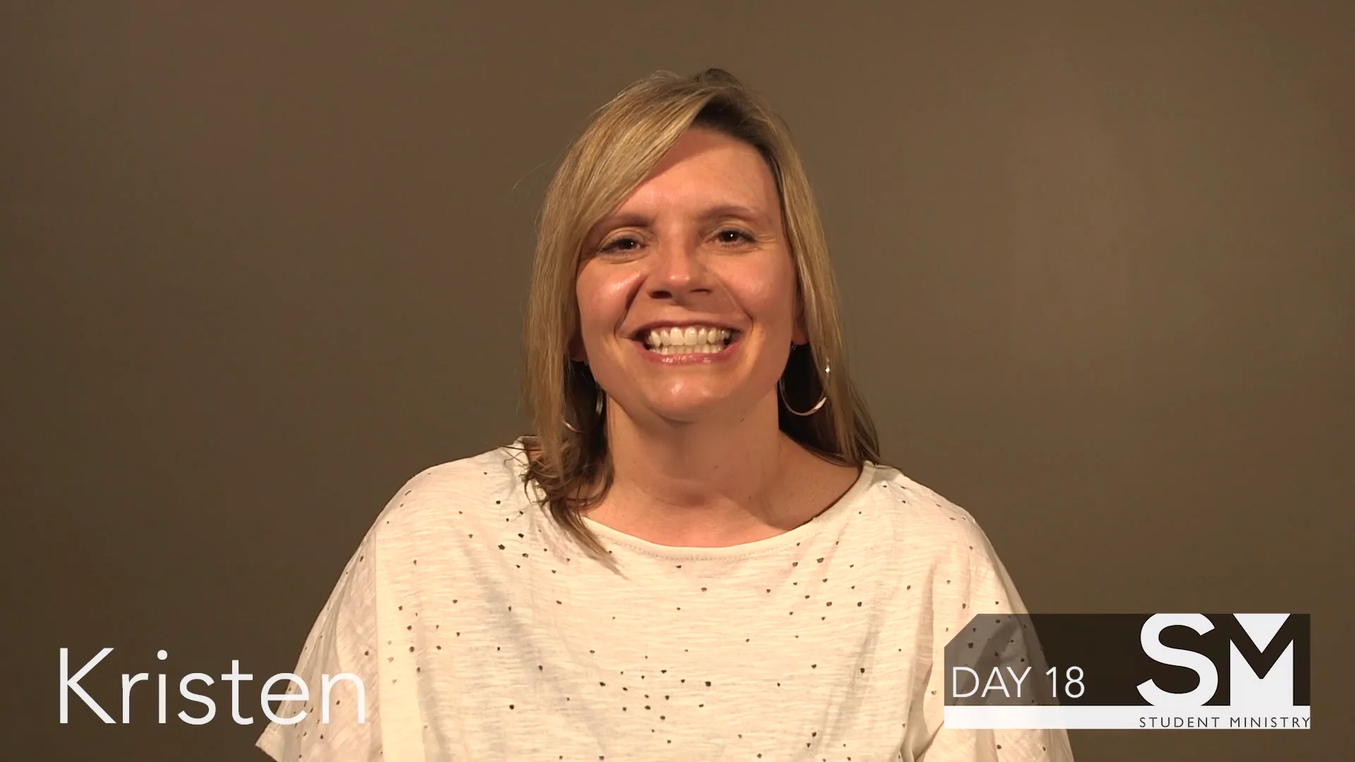 Day 18 :: Anchored In Hope : Kristen on Vimeo