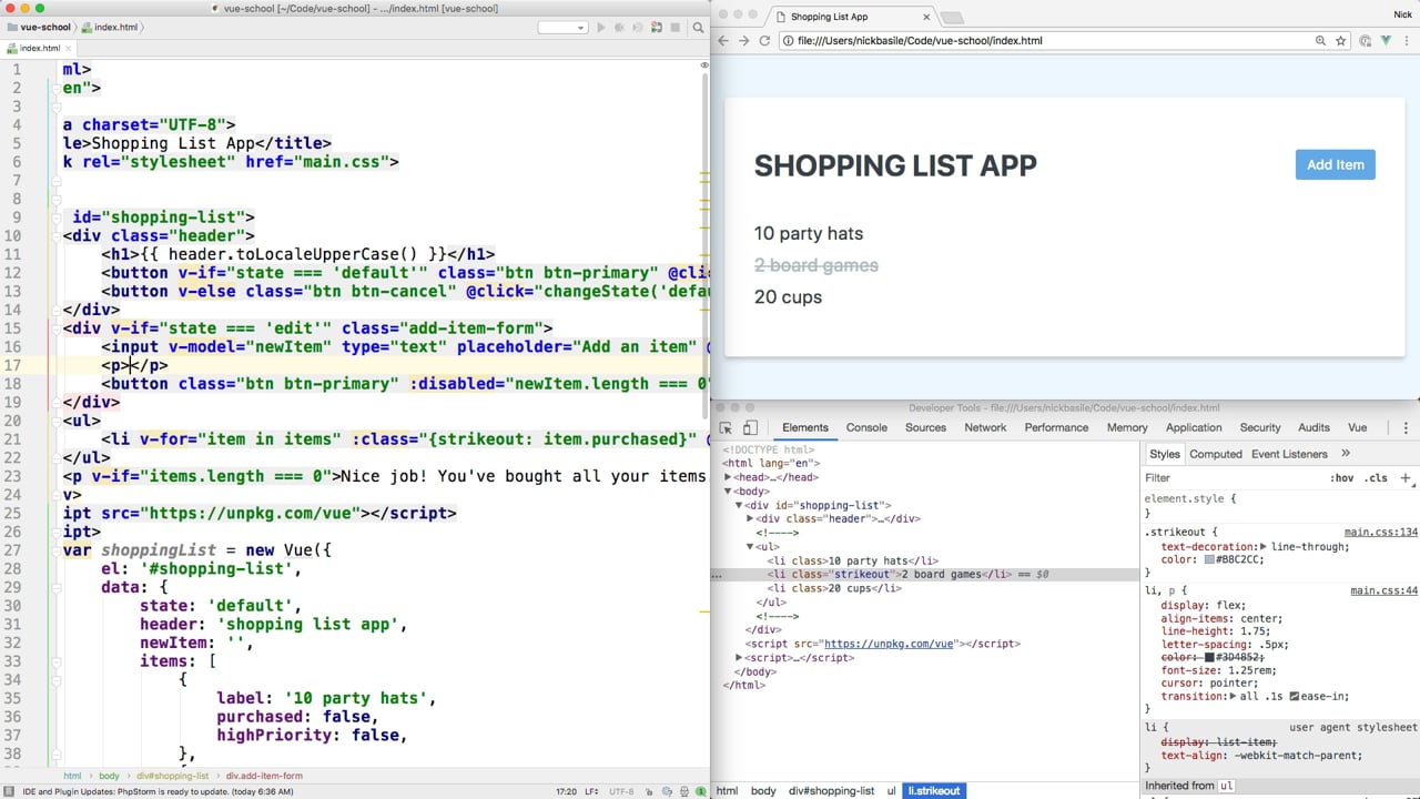 Computed Properties - A Vue.js Lesson From our Vue.js Course:... Computed Properties - A Vue.js Lesson From our Vue.js Course:...