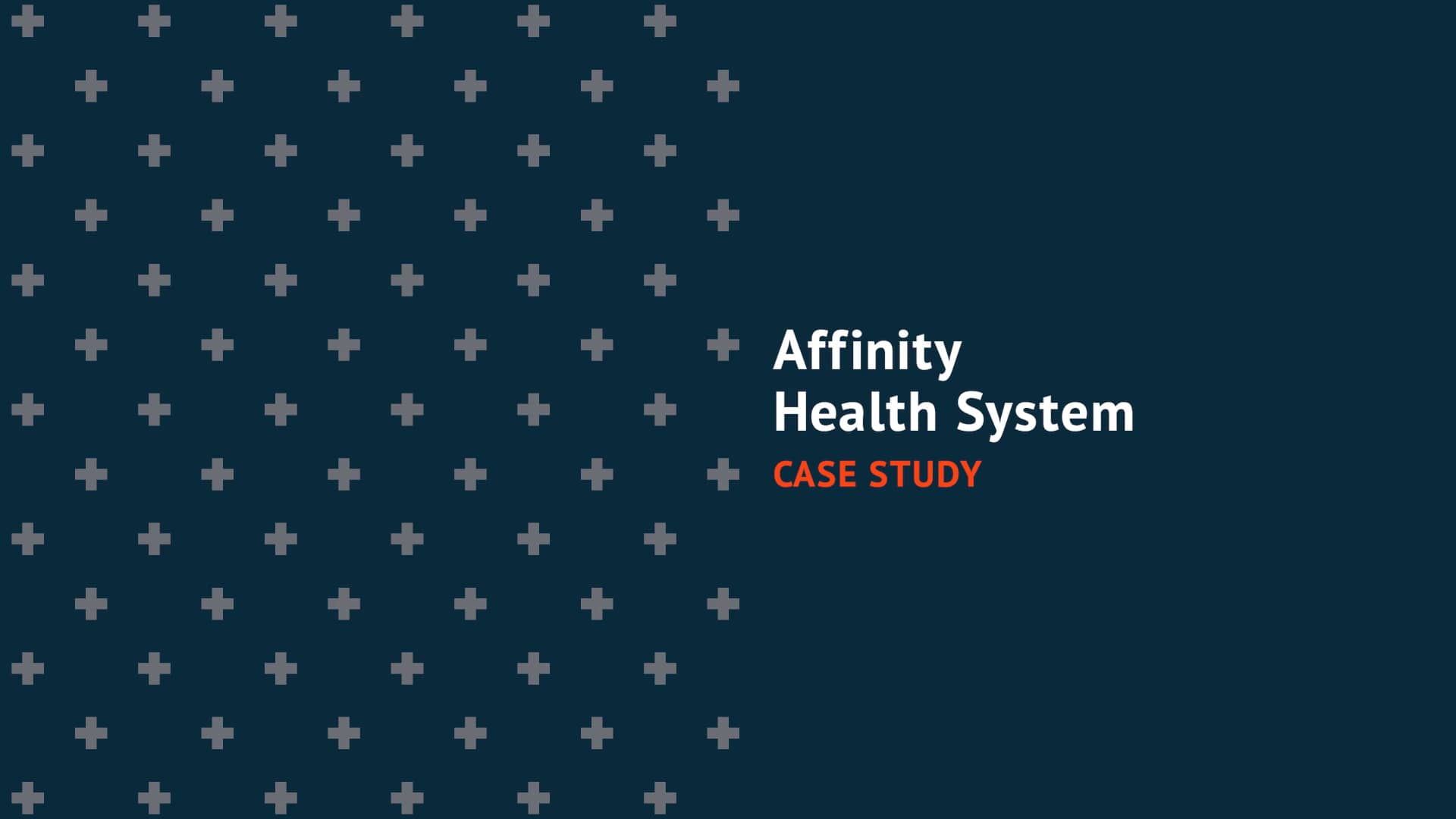 Affinity Health System Case Study on Vimeo