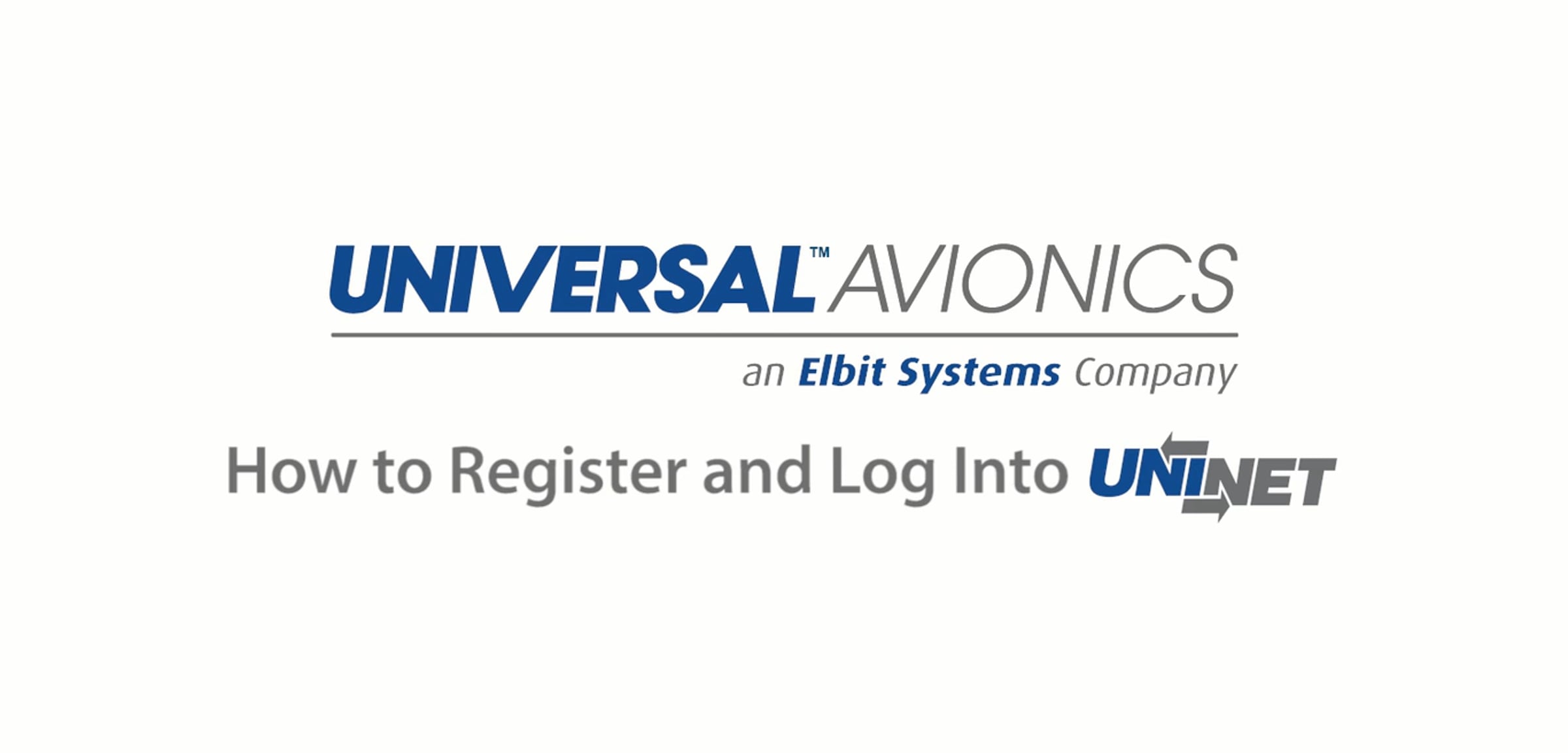 How to Register for UniNet