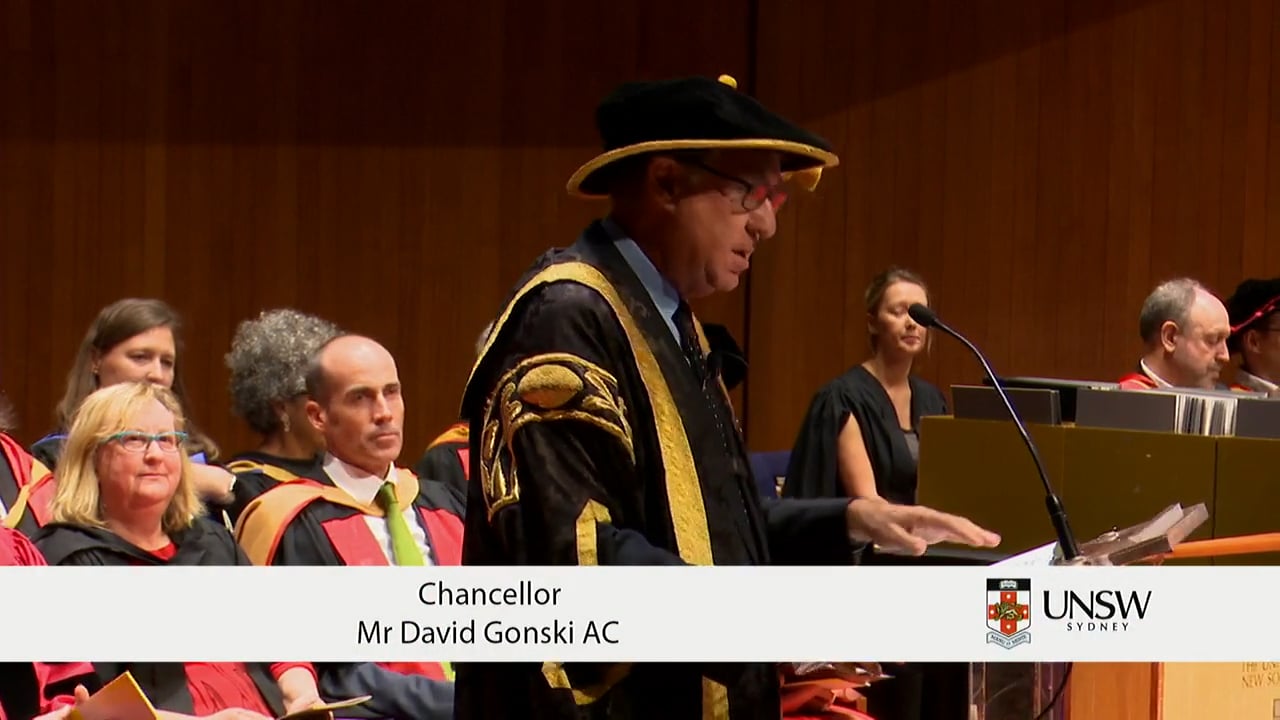 UNSW Graduation 21 June 2018 6.30pm on Vimeo