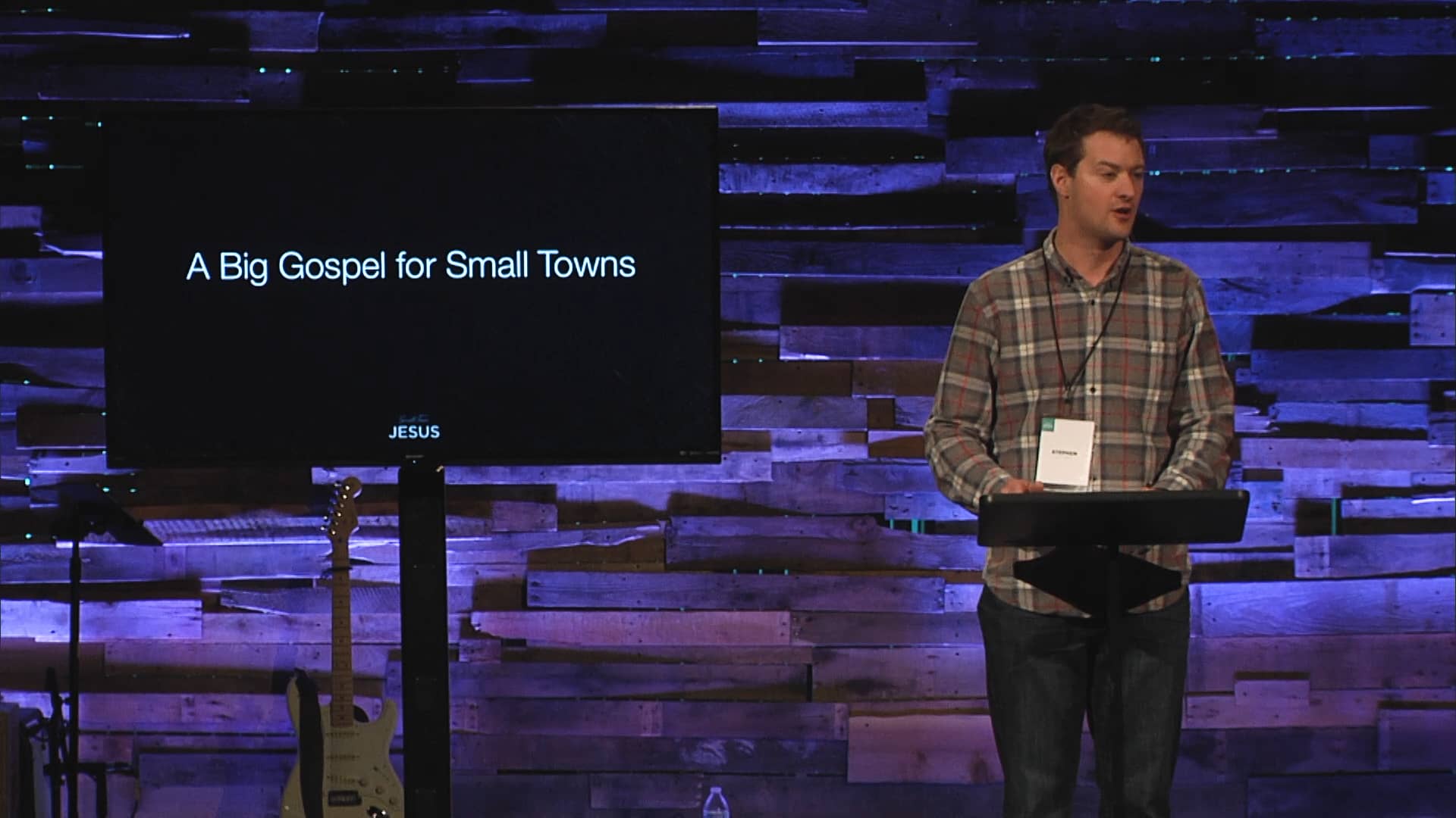 "A Big Gospel for Small Places" with Stephen Witmer on Vimeo