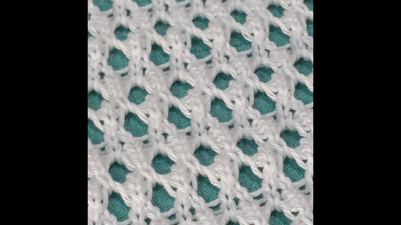 Radiant Eyelet Lace | Machine Knitting Tutorial