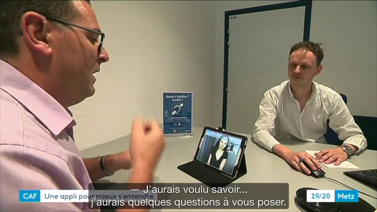 [REPORTAGE TV] France 3 parle de la nouvelle accessibilité de la CAF ...