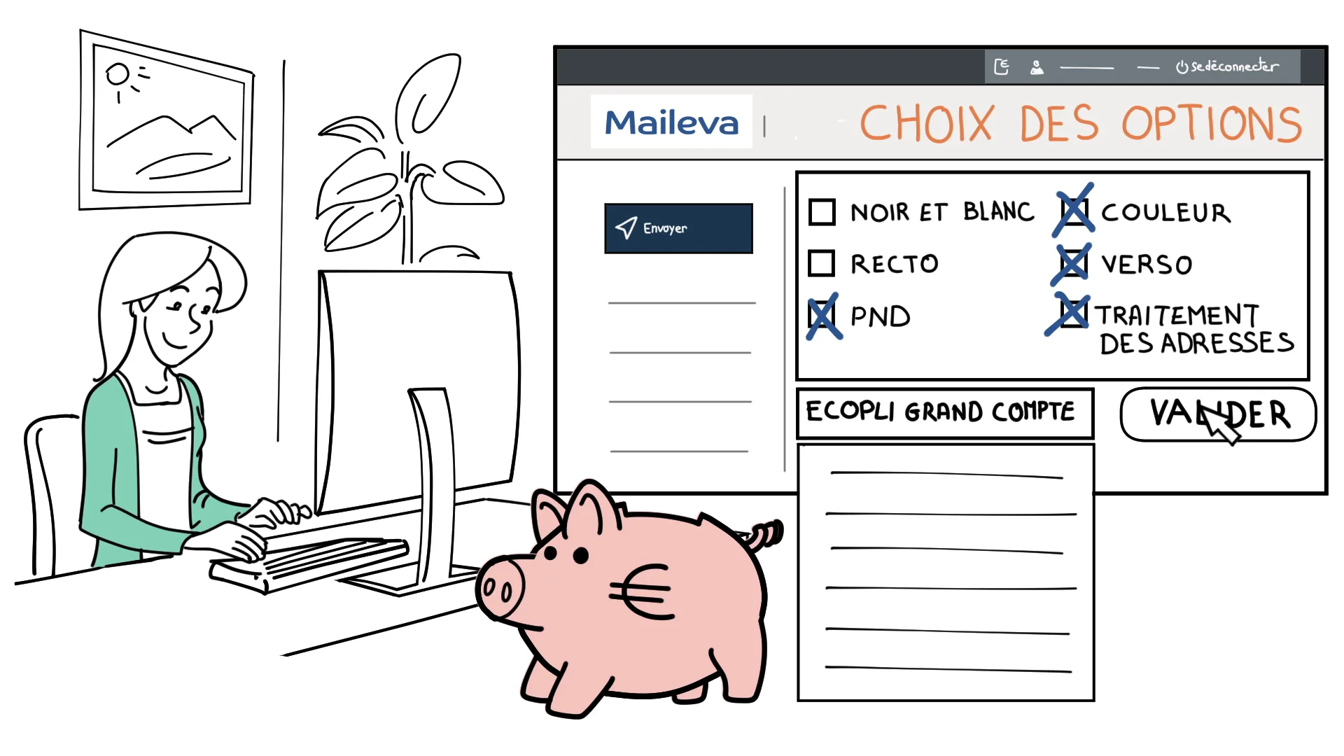 DOCAPOST Maileva Plateforme - Motion design on Vimeo