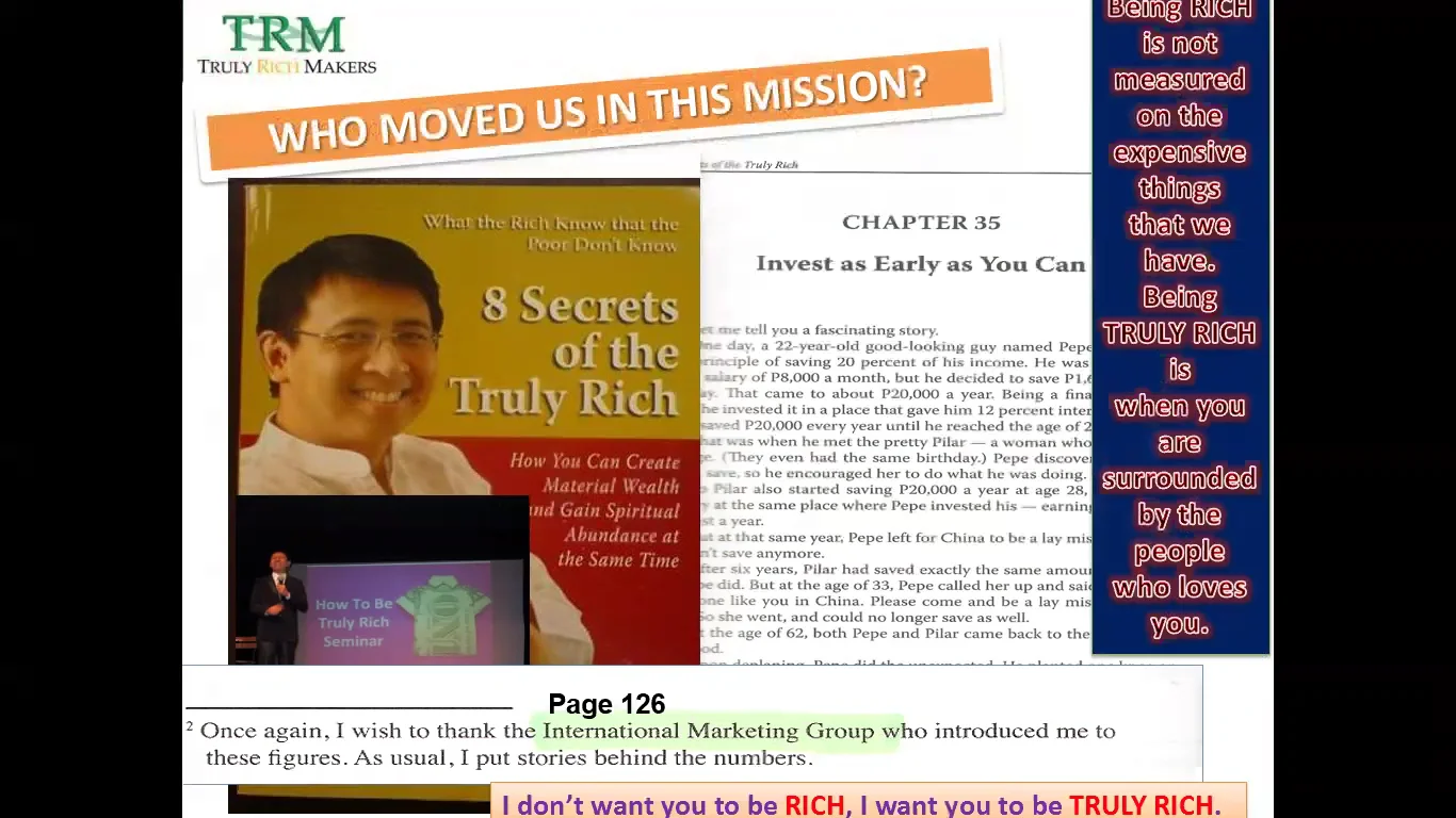 IMG Truly Rich Makers Financial Coaching & Membership Orientation on Vimeo
