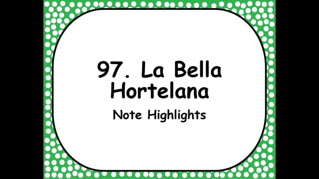 La bella hortelana | MusicplayOnline