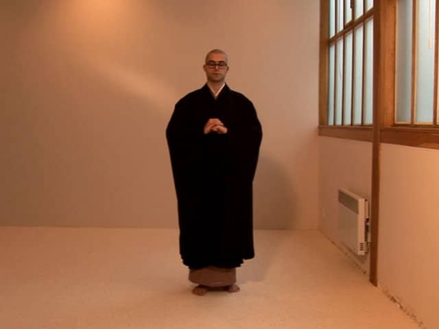 Posture de kinhin on Vimeo