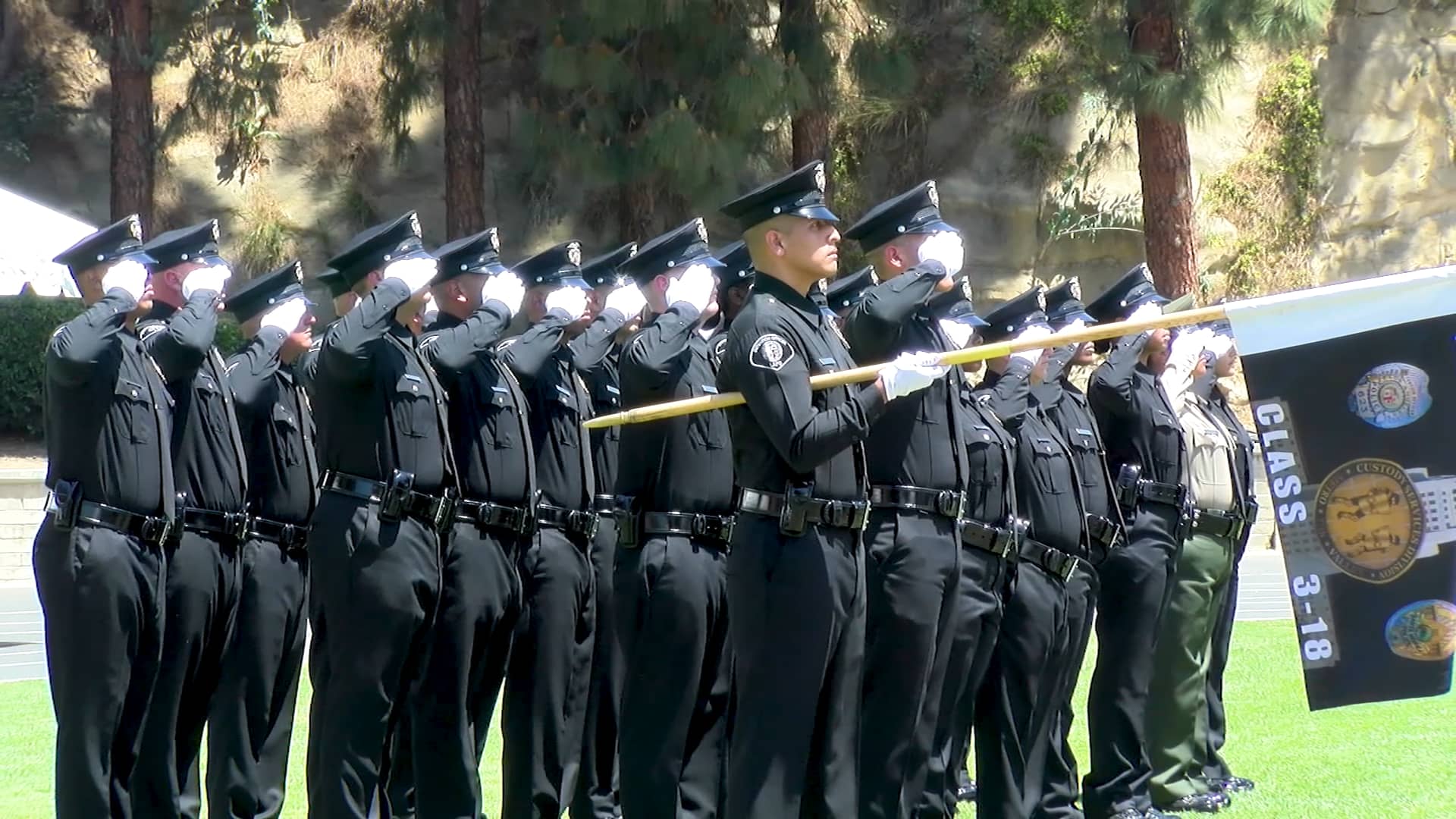 Los Angeles Police Department Detention Officer Graduation Ceremony for ...
