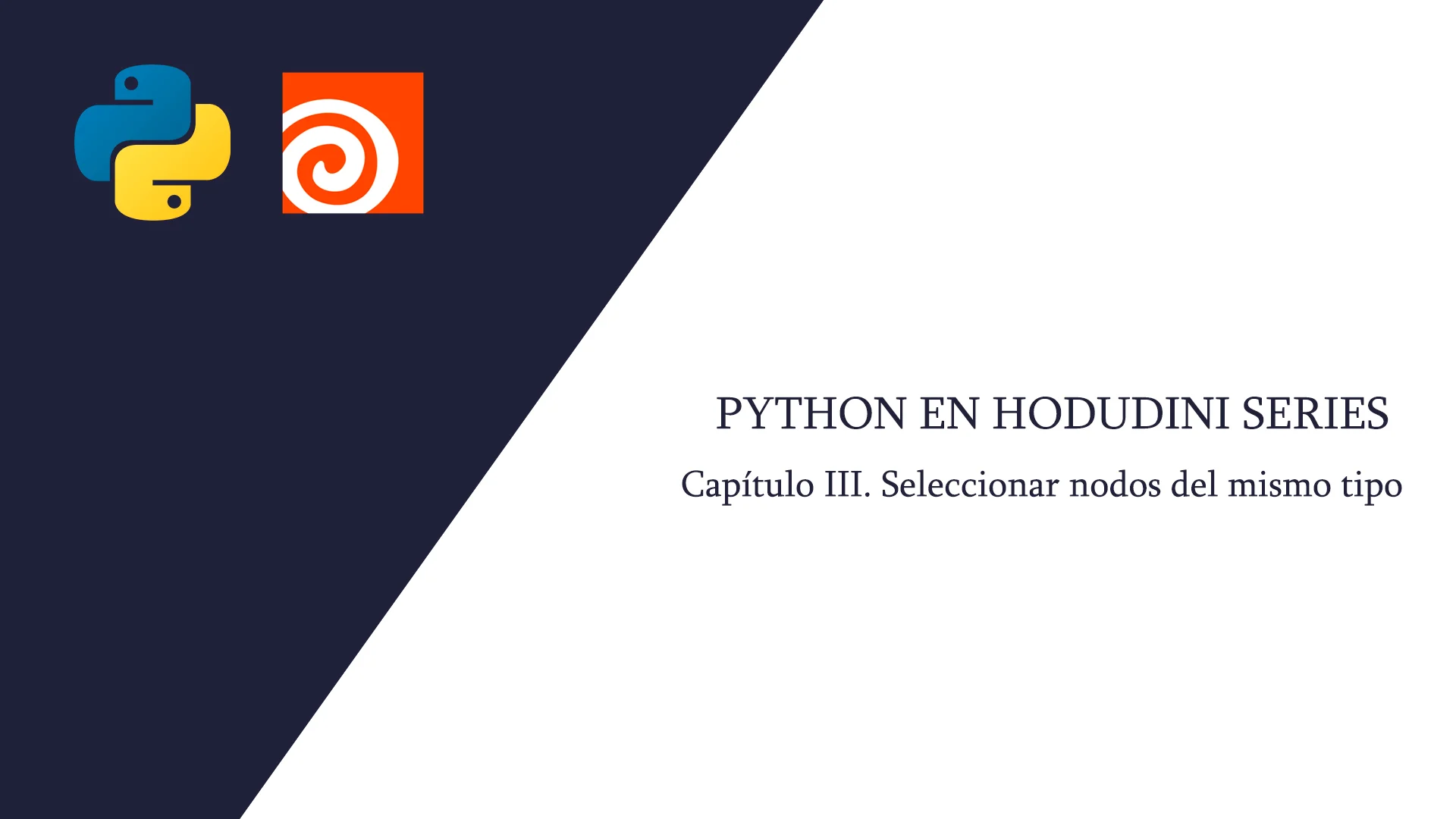 Python en Houdini. Parte III. Seleccionar nodos del mismo tipo on Vimeo