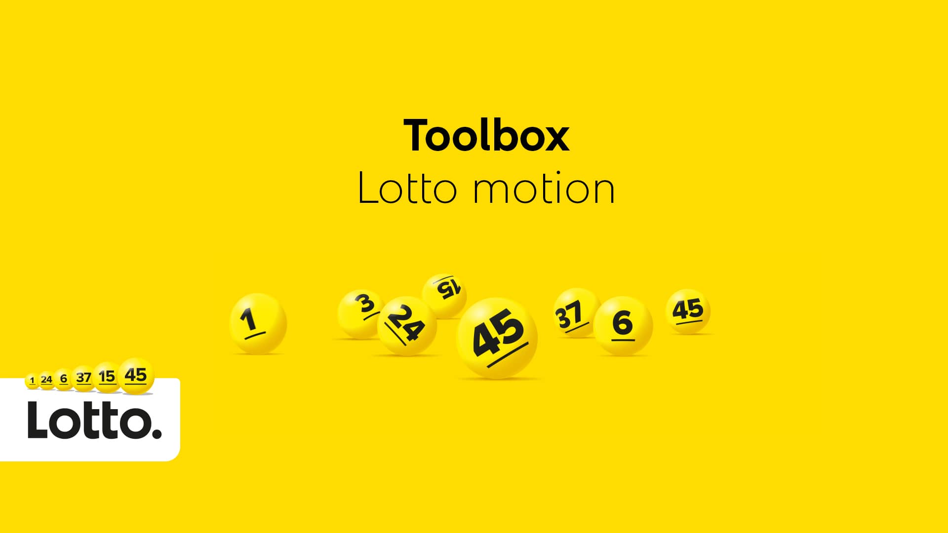 Lotto - Motion ID on Vimeo