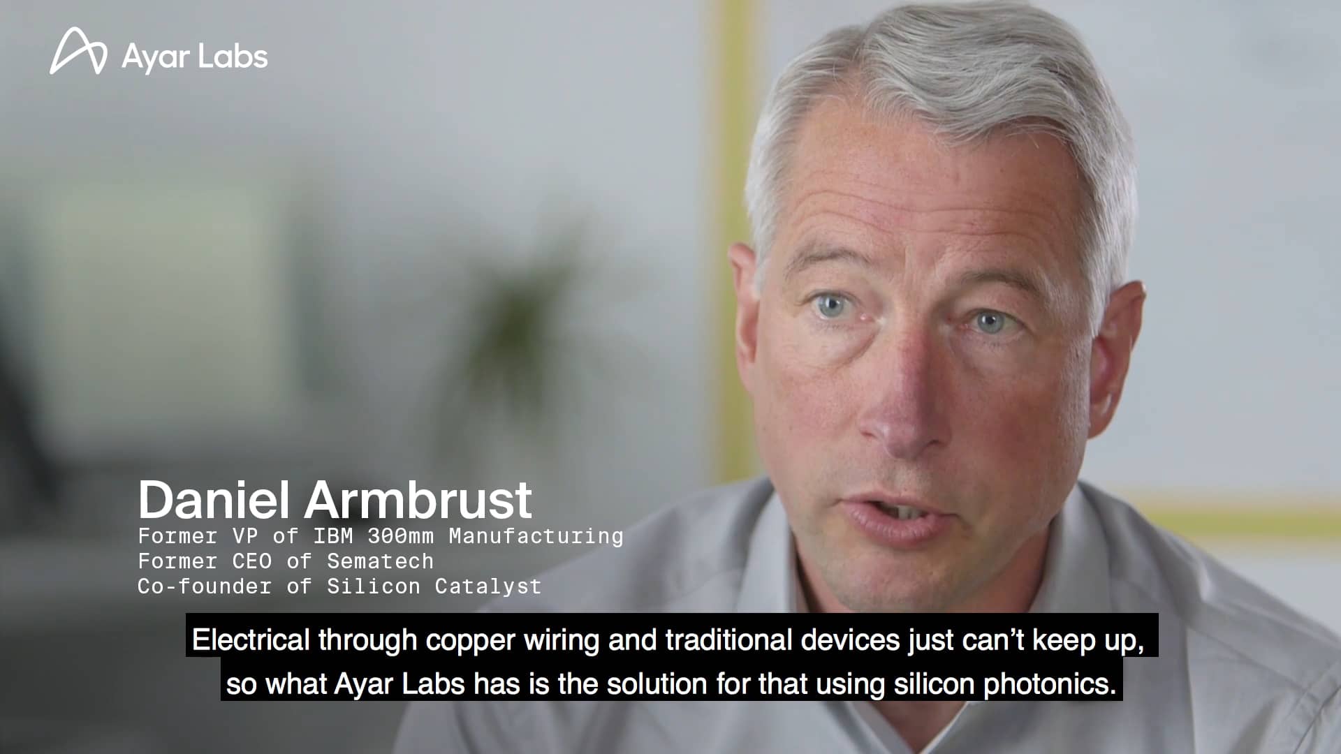 The impact of Ayar Labs miniaturized optical I/O on Vimeo