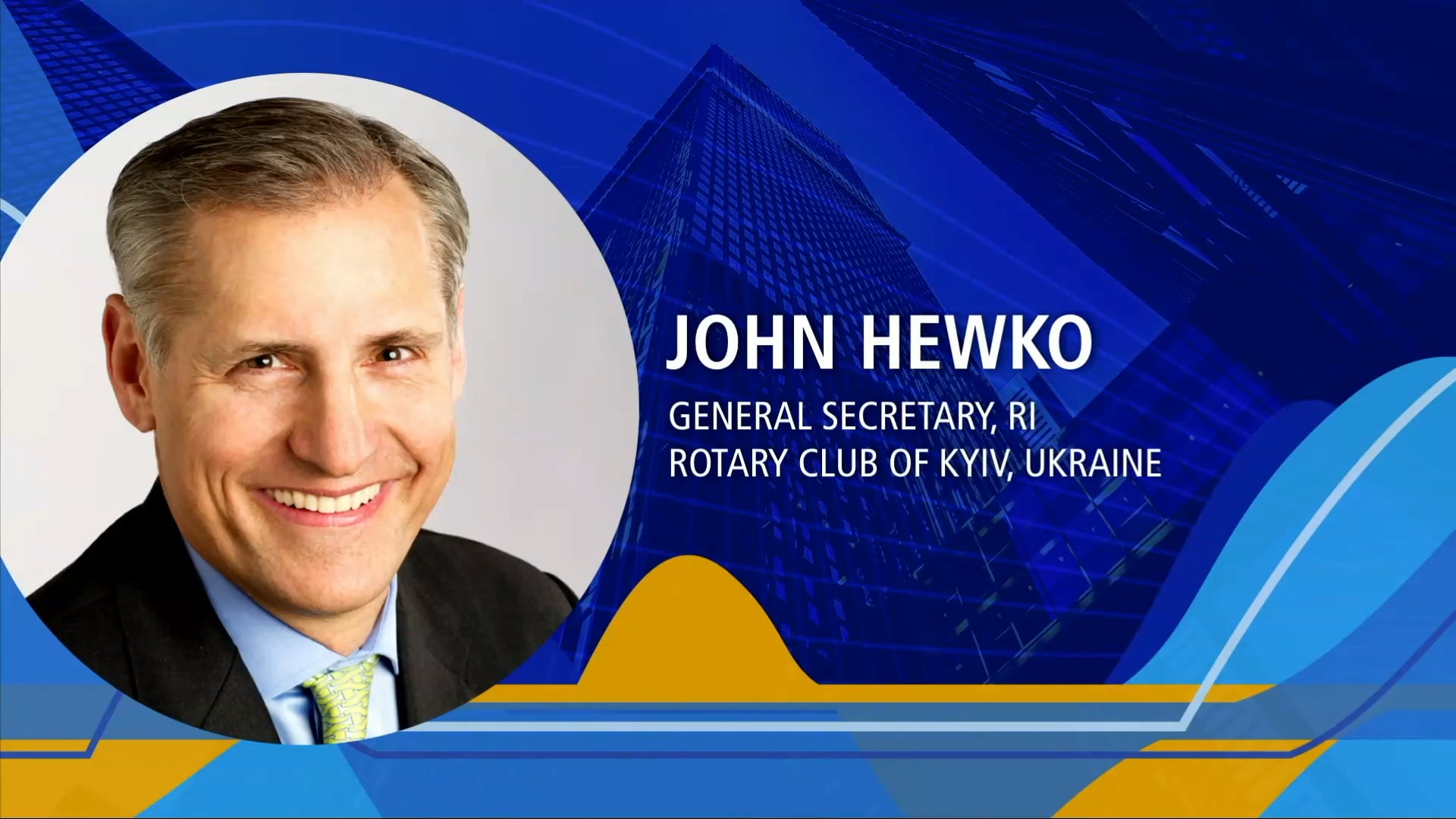 Making a Difference Through Our Areas of Focus - John Hewko, RI General ...