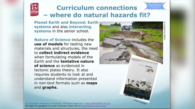 Exploring natural hazards — Science Learning Hub