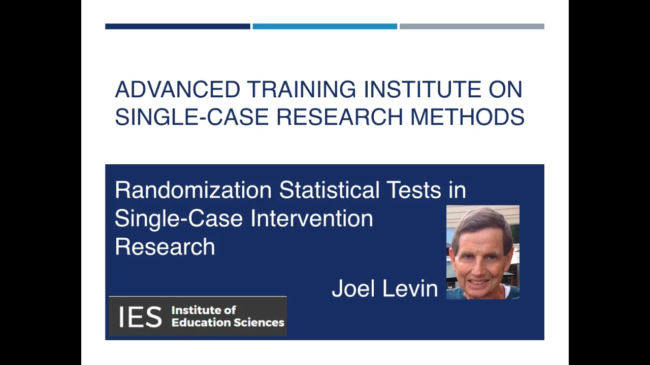 Randomization Statistical Tests in Single-Case Intervention Research