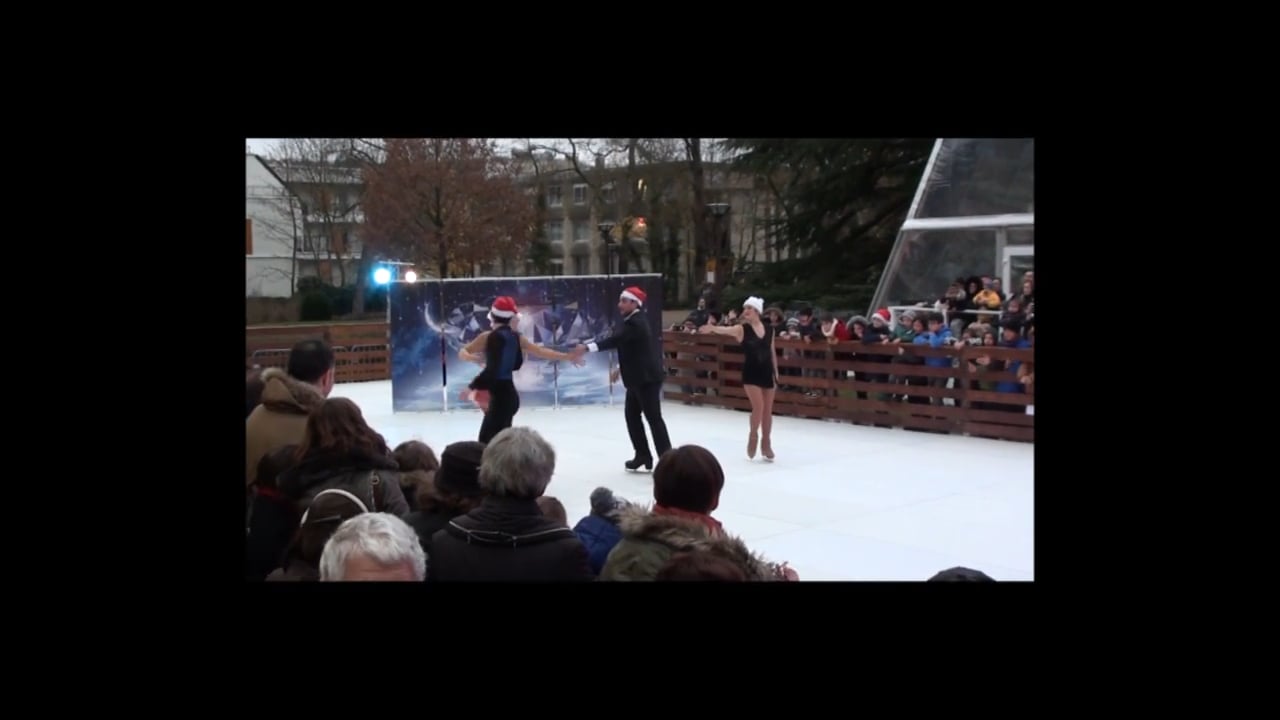 French Ice Skating Athletes Deliver Stunning Performance on Glice ...
