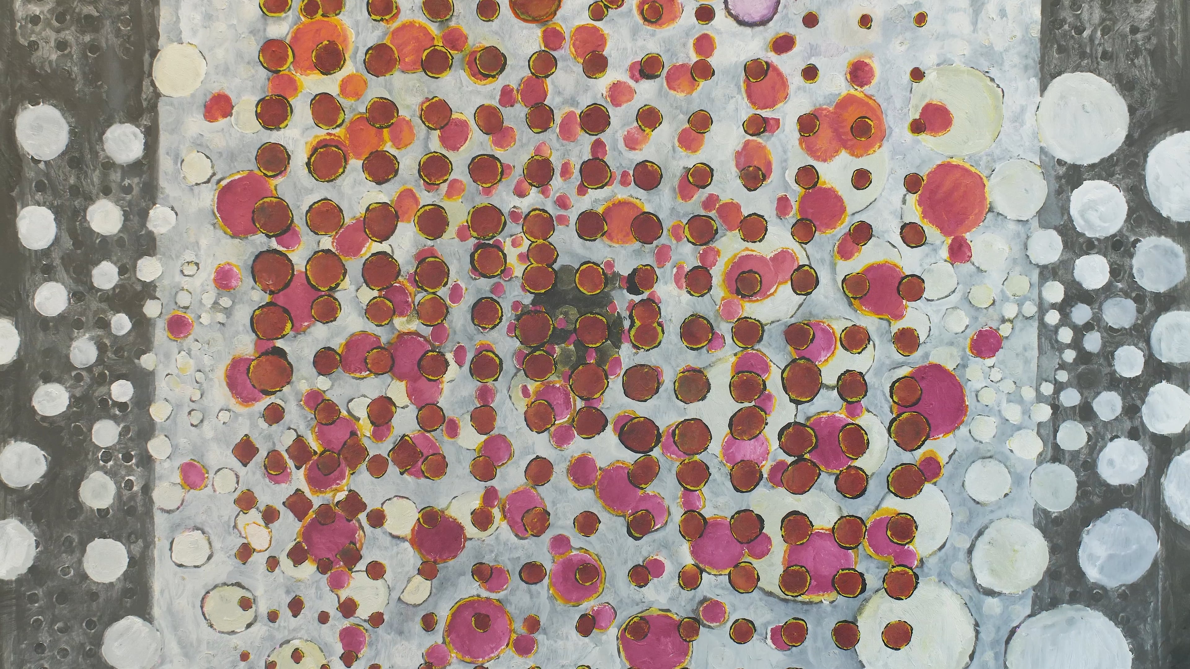 Terry Winters: Point Array Installation View on Vimeo