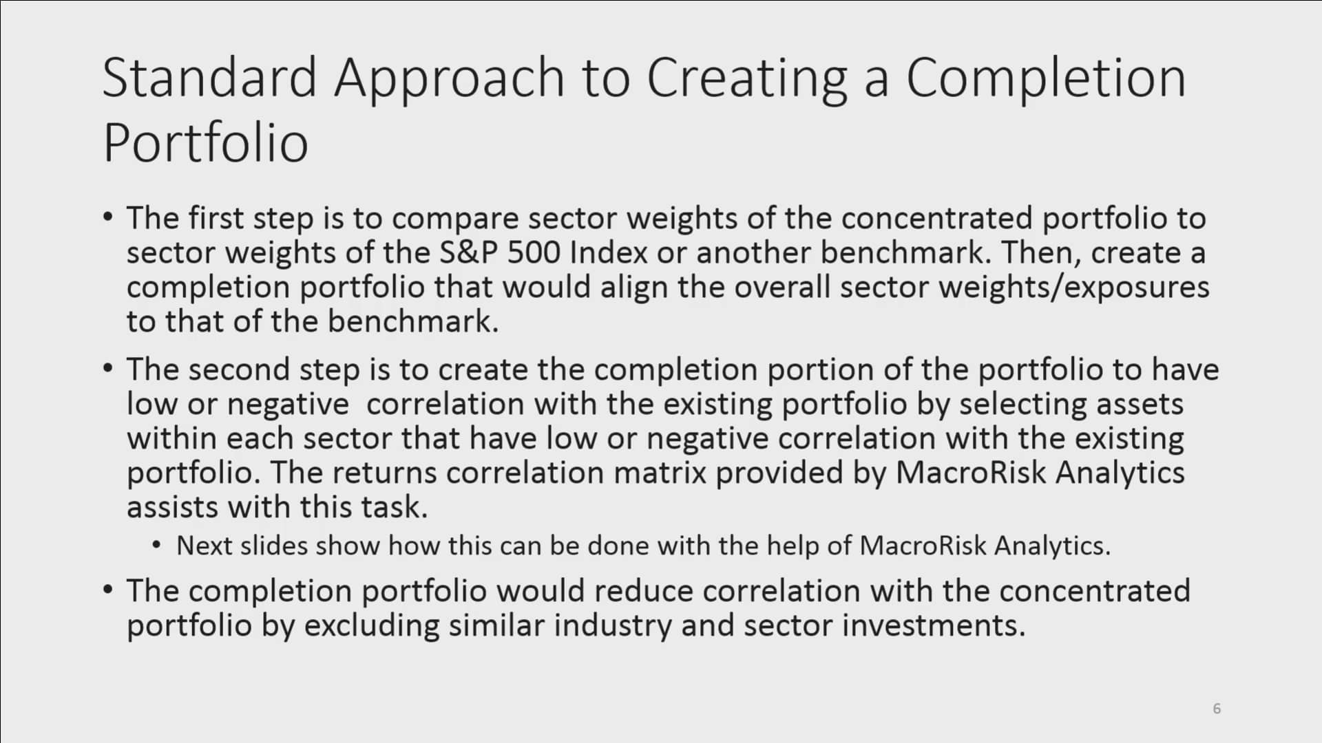 Completion Portfolios on Vimeo