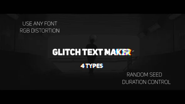 Glitch Text Maker Motion Graphics on Vimeo