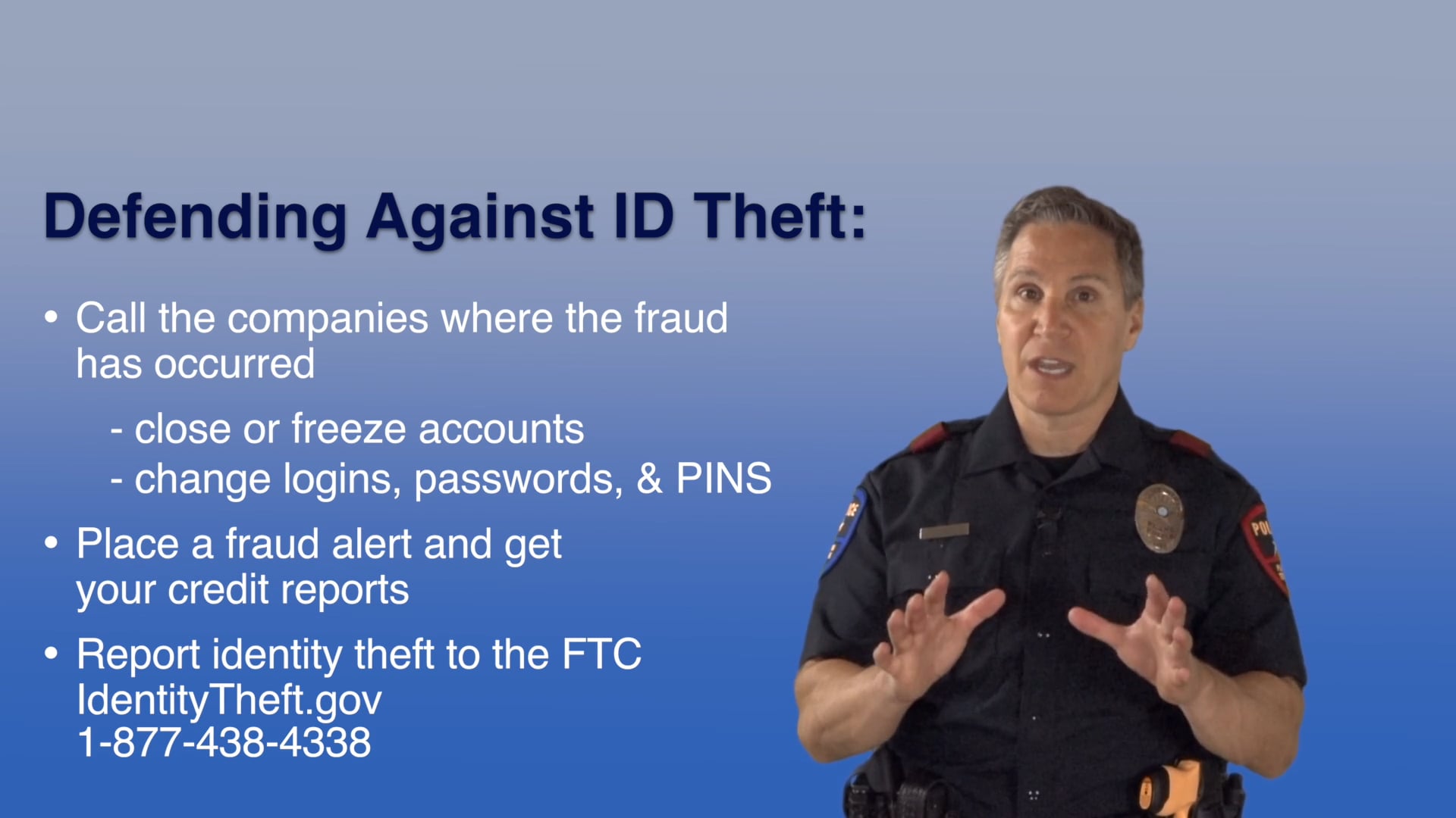 Safety Minute 27: Defending ID Theft on Vimeo
