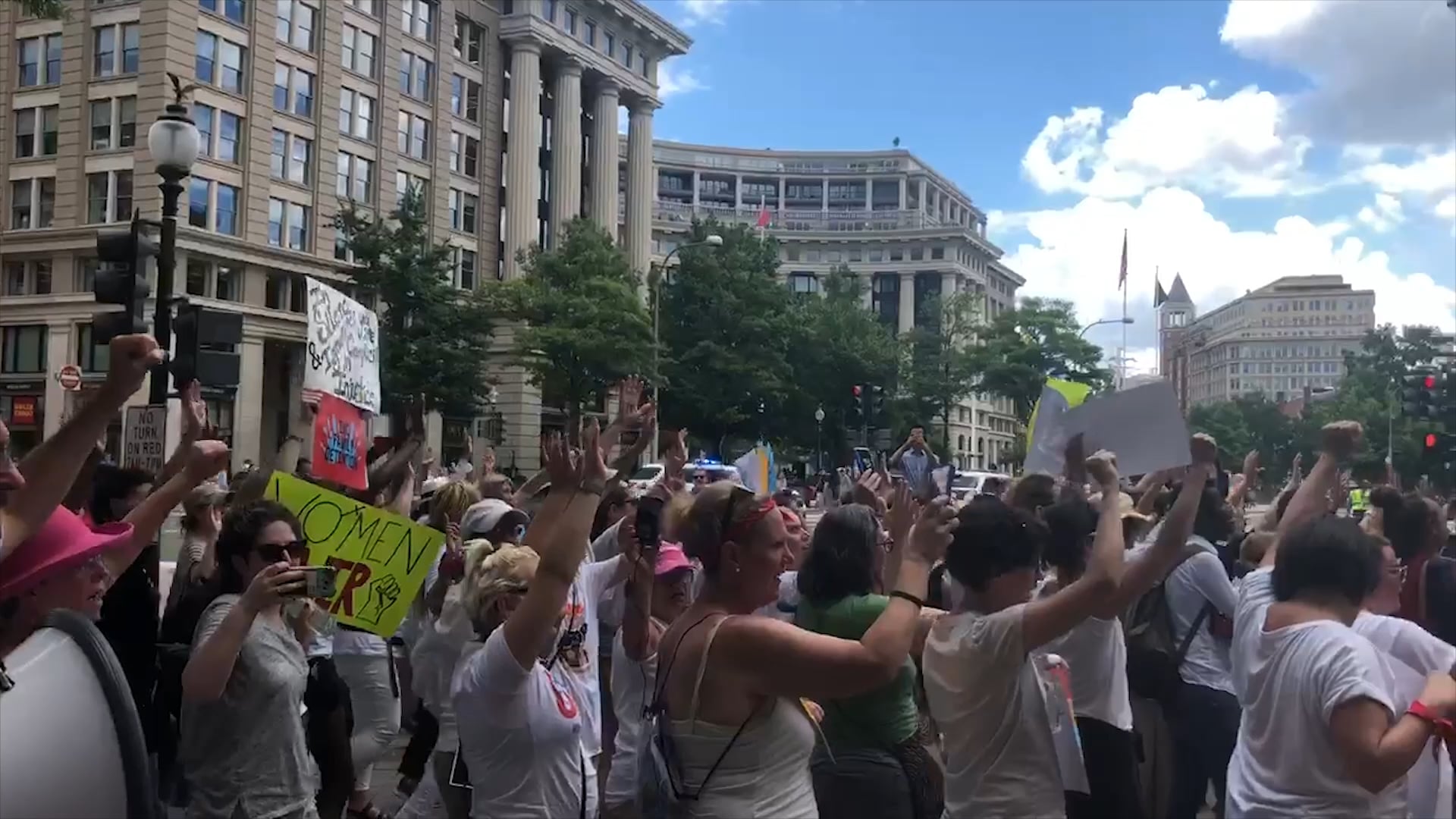 DOJ Protest on Vimeo