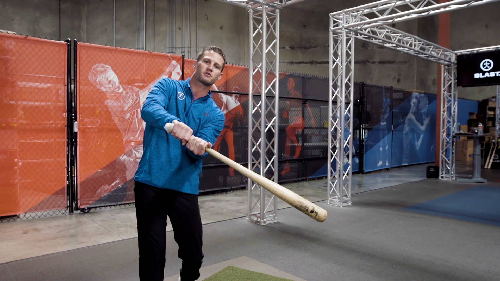 Blast Baseball - Vertical Bat Angle on Vimeo