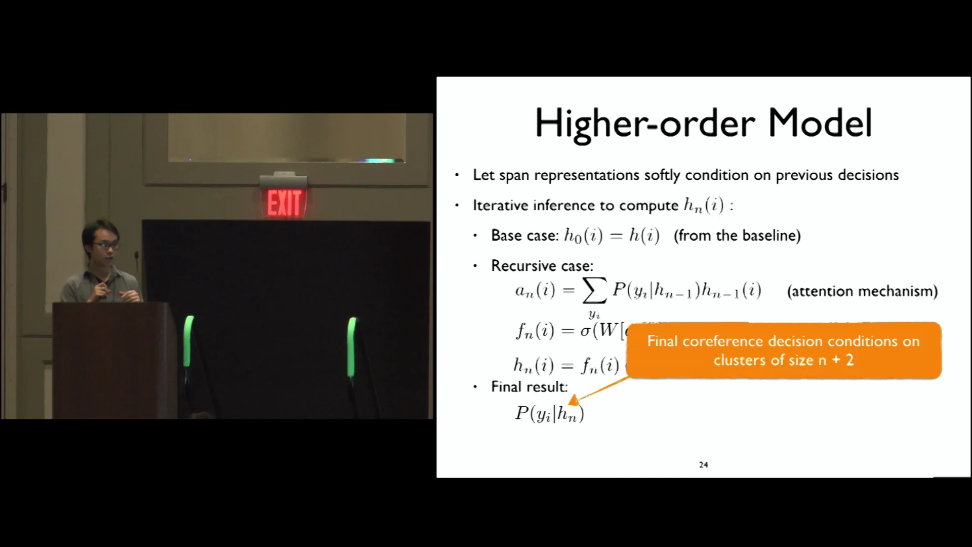 Higher-order Coreference Resolution with Coarse-to-fine Inference : Kenton Lee, Luheng He, Luke ...