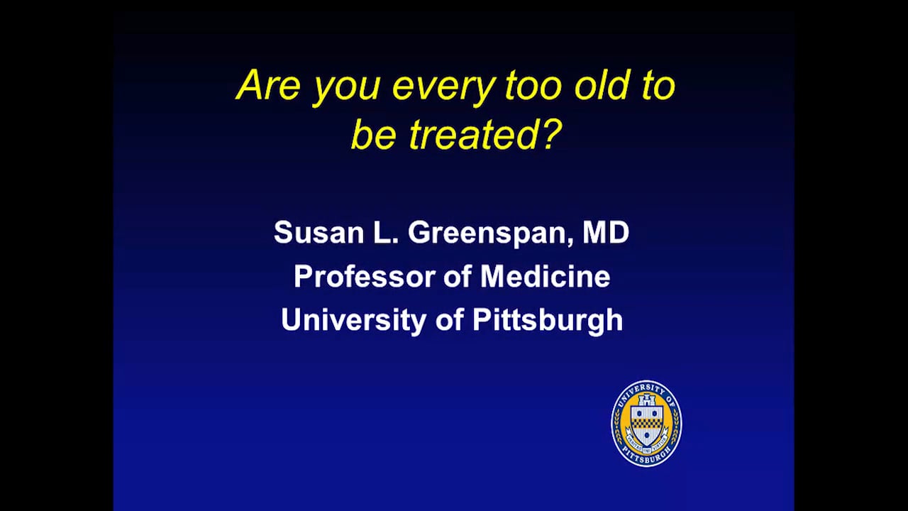 ISO18-Are You Ever Too Old to Be Treated? on Vimeo