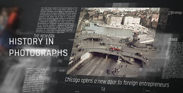 History In Photographs Motion Graphics on Vimeo