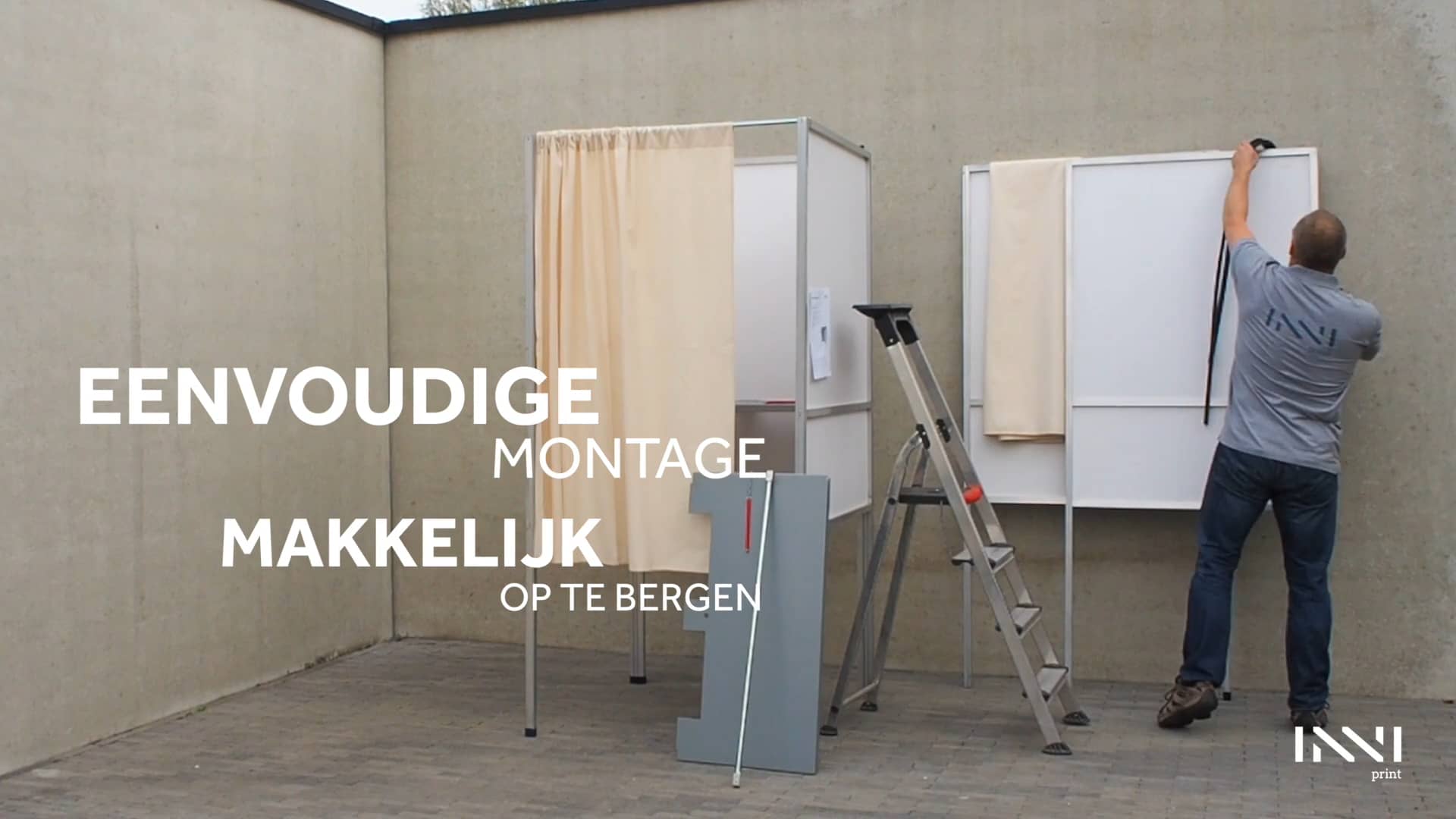 Stemhokjes en plooibare stembussen on Vimeo