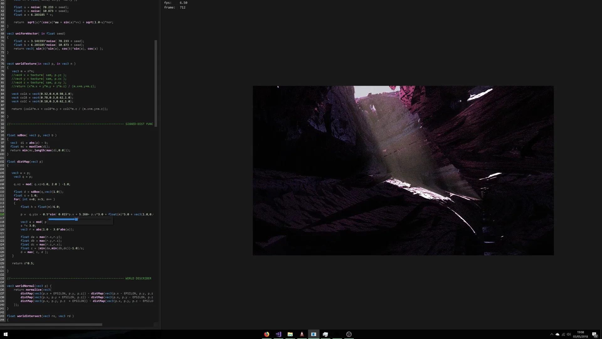 Shader Writer - Fractal Cave on Vimeo