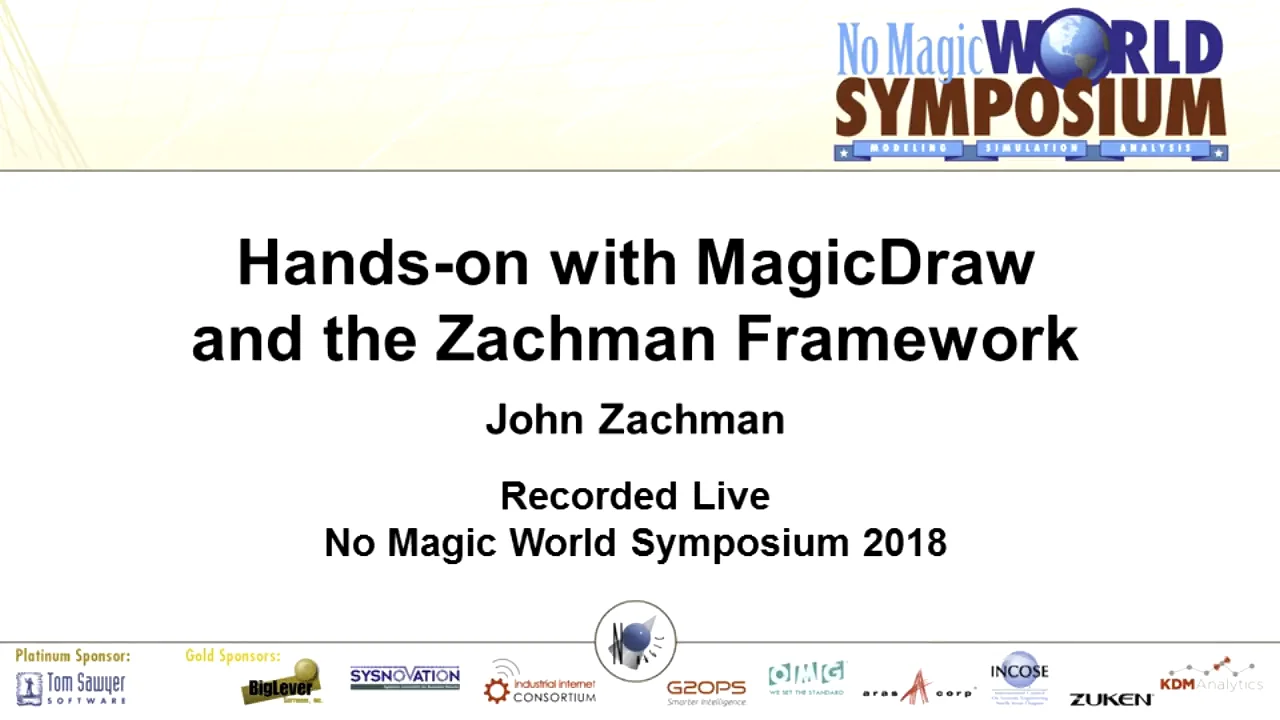 No Magic World Symposium 2018 Presentations - NMWS 2018 Tutorial: Hands ...