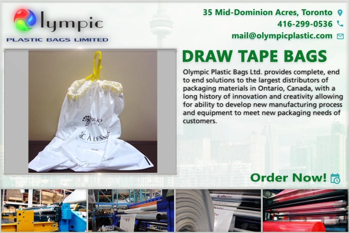 Draw Tape Bags | Olympic Plastic Bags a Manufacturer in Toronto on Vimeo