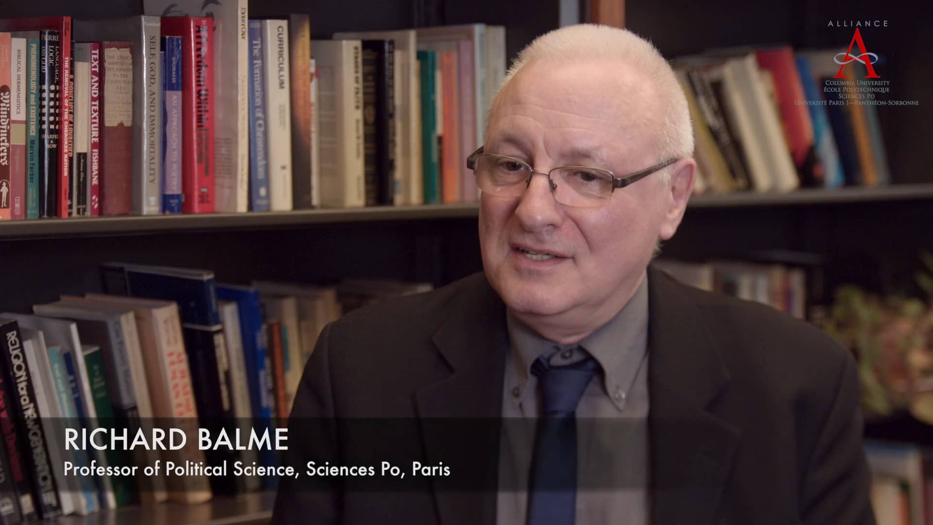 Alliance Rendez-Vous - Richard Balme on Vimeo