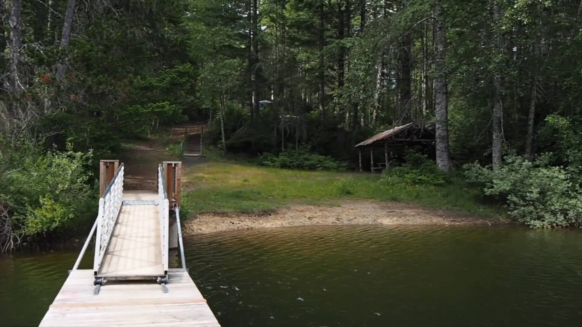 Video Tour of Collins Lake Private Community Park, Docks & Pavillion on ...