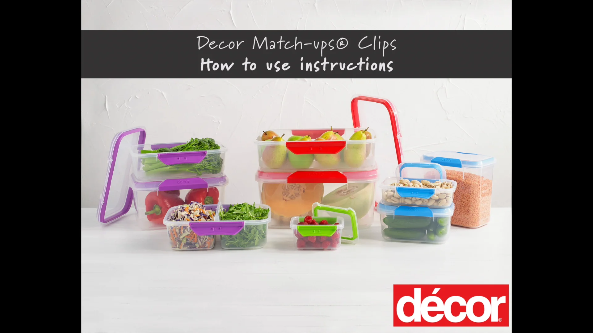Decor Match-ups™ Clips How to use instructions on Vimeo