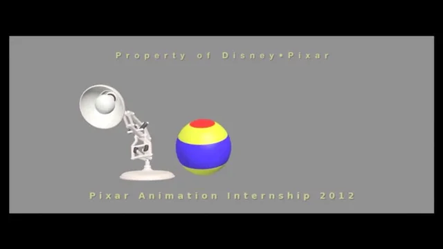 Luxo Jr para análisis - M1 Pixar-Test_Luxo on Vimeo