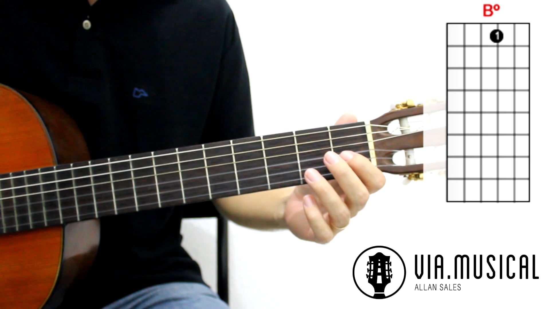 Si diminuto (Bº) - Violão