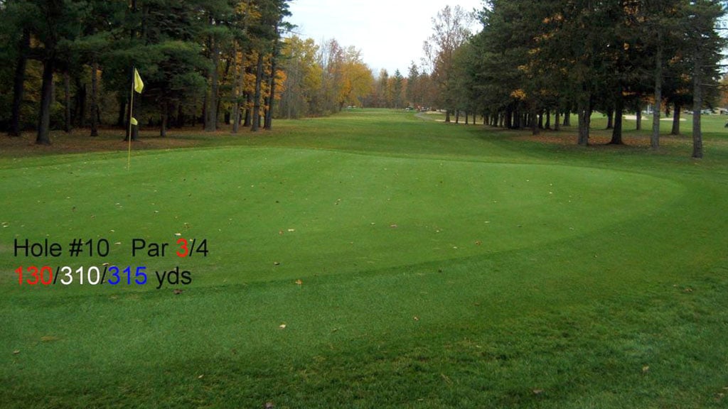 Hole #10 at Northern Pines Golf Club on Vimeo