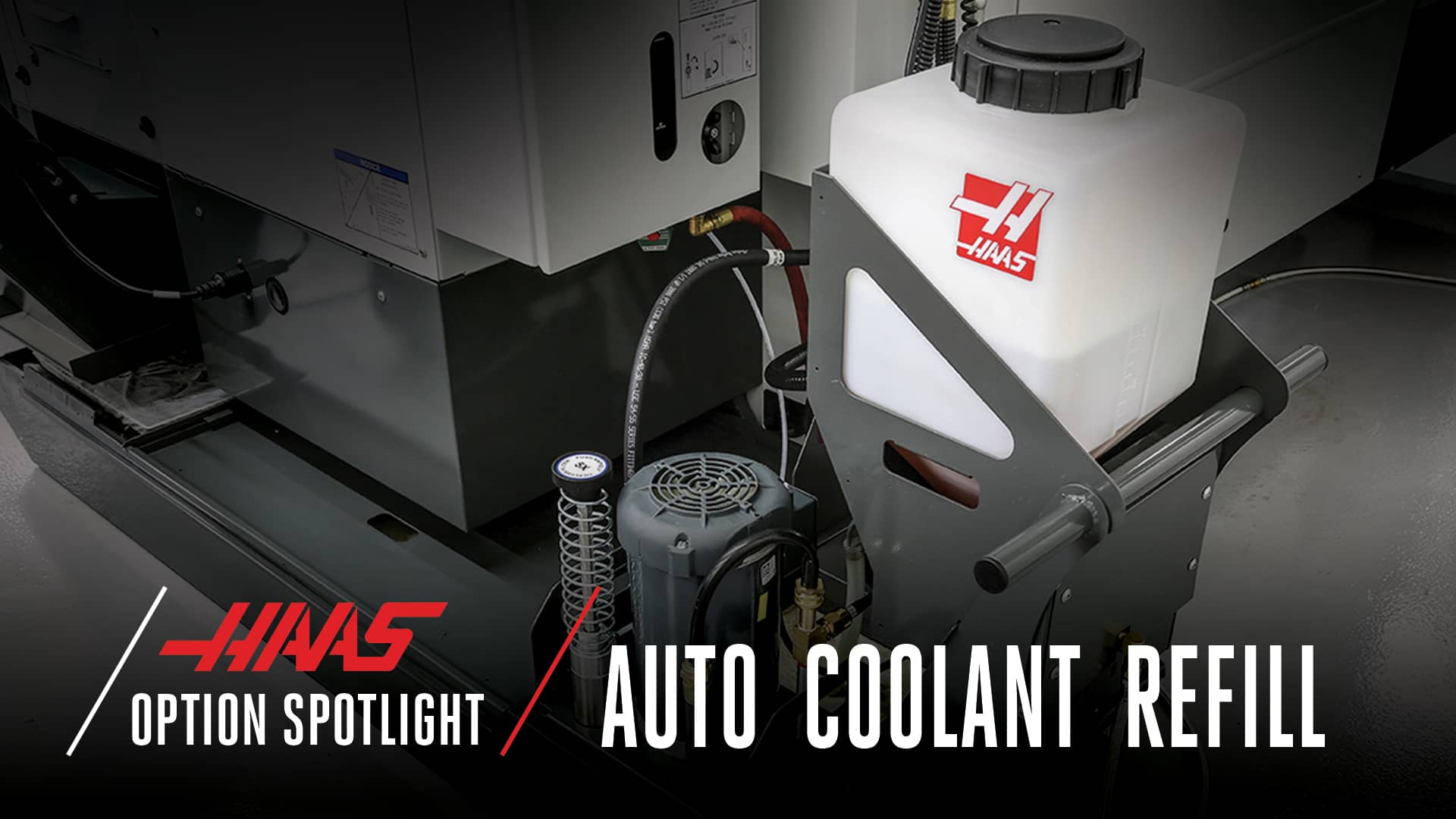 Automatic Coolant Refill - Haas Option Spotlight on Vimeo