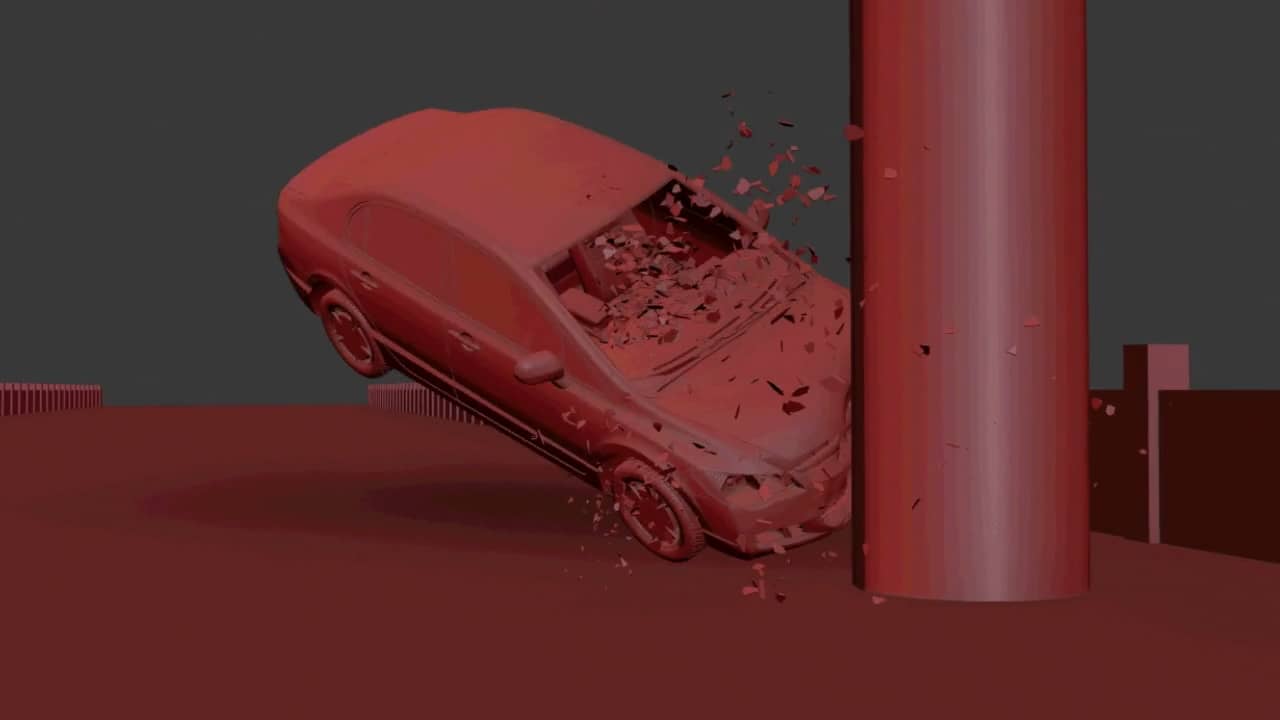 Car Crash R&D/WIP - Thinking Particles on Vimeo